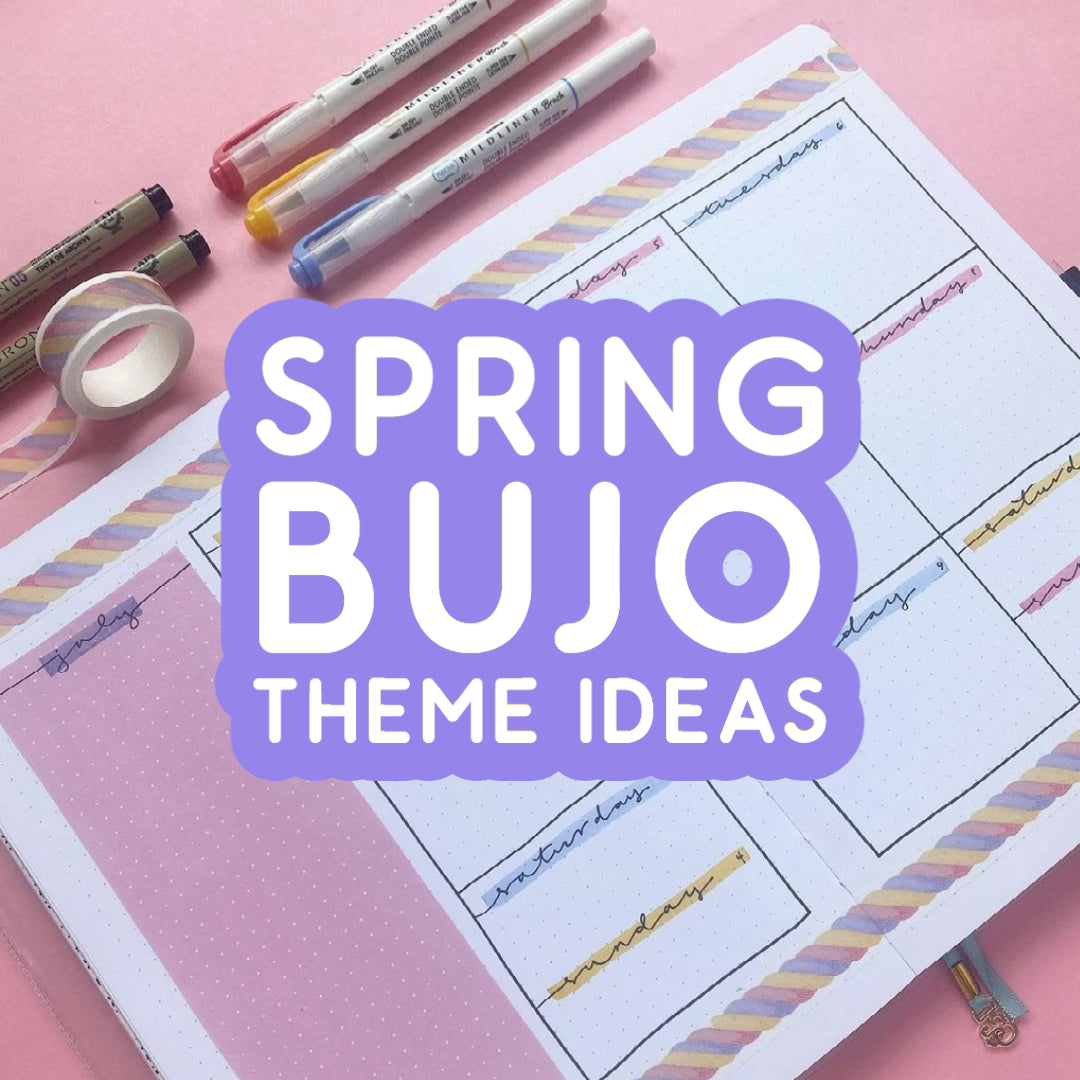 8 Spring Bullet Journal Theme Ideas | Nikki's Supply Store