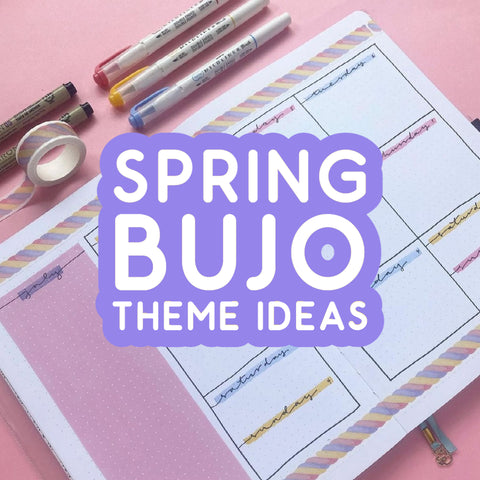 8 Spring Bullet Journal Theme Ideas | Nikki's Supply Store