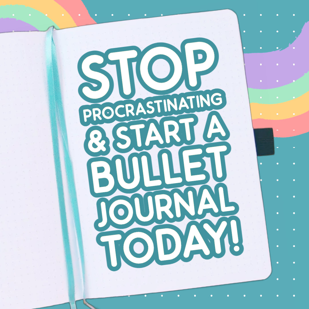 Stop Procrastinating and Start a Bullet Journal Today! | Nikki's Supply ...