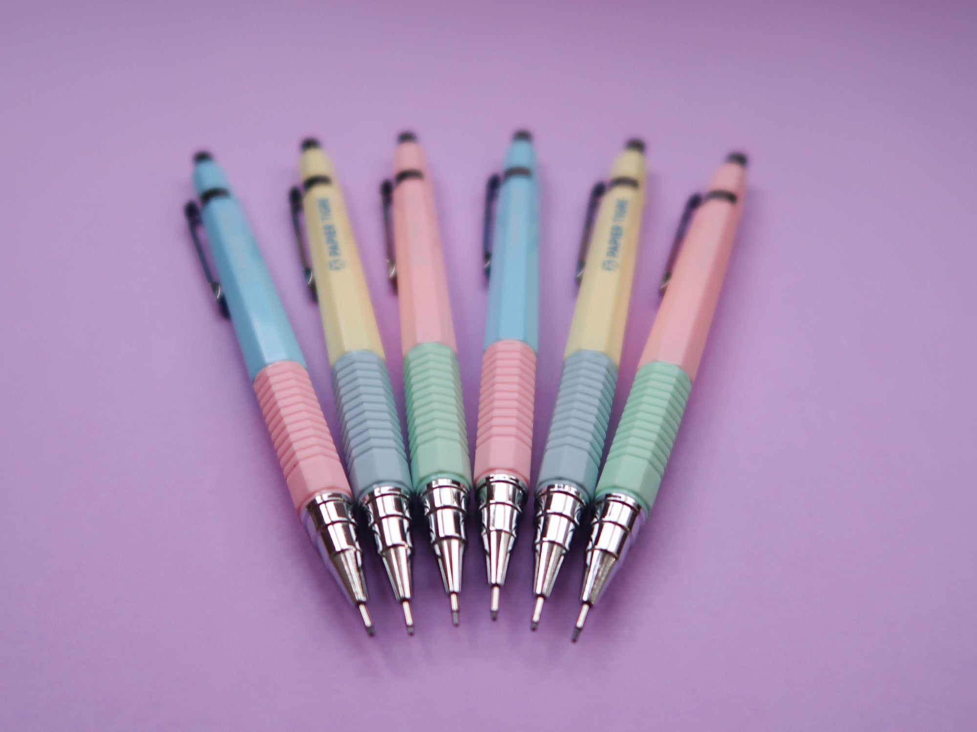 Pastel mechanical pencils store