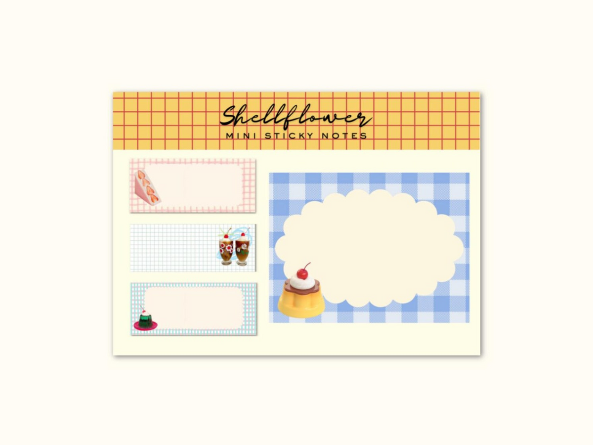 Japanese Dessert Sticky Notes | Nikki's Supply Store