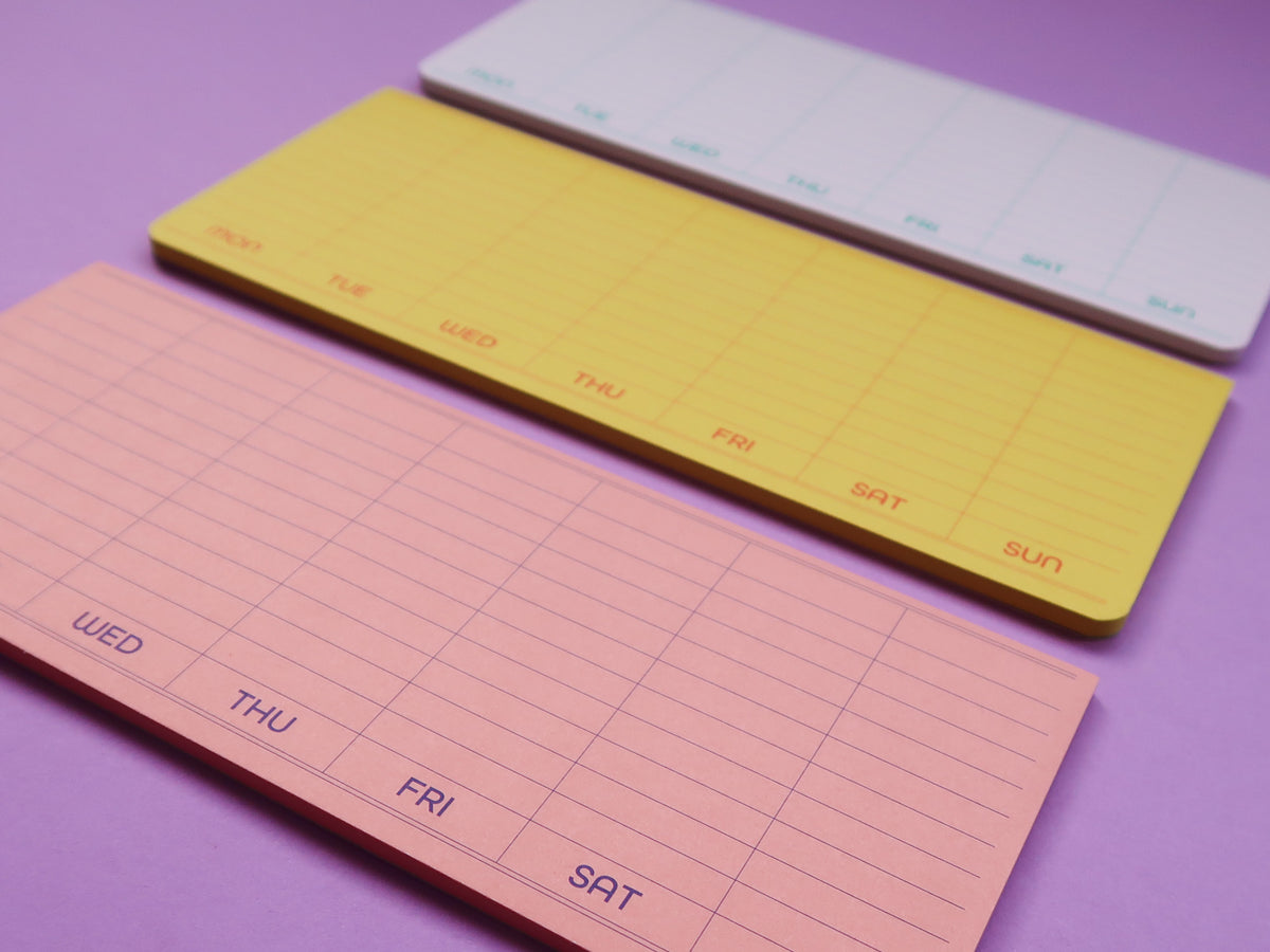 Weekly Planner Pad - Sticky Notes | Nikki's Supply Store