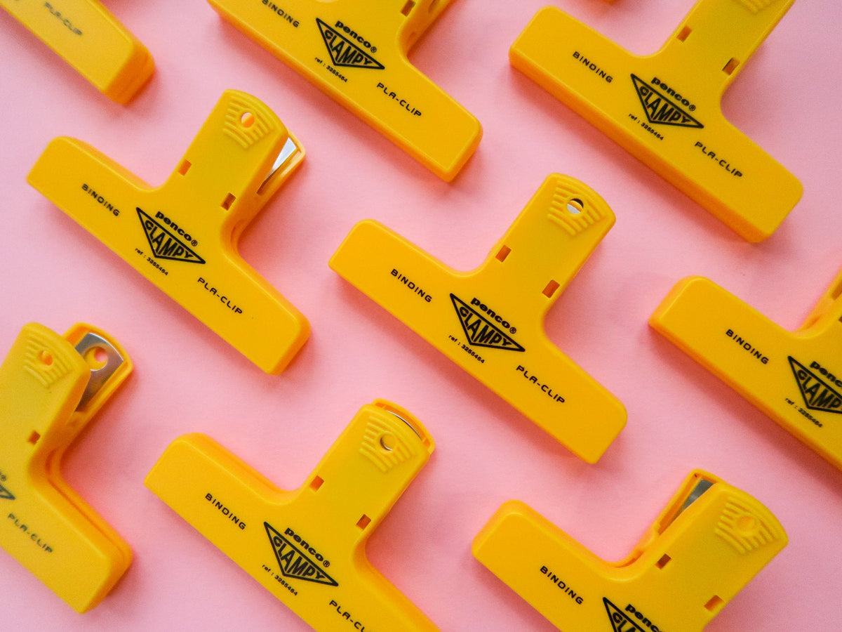 Yellow - Clampy Pla-Clip | Nikki's Supply Store