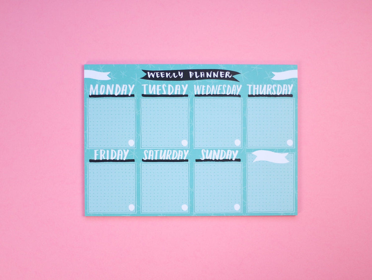 Weekly Planner Pad - A4 | Nikki's Supply Store