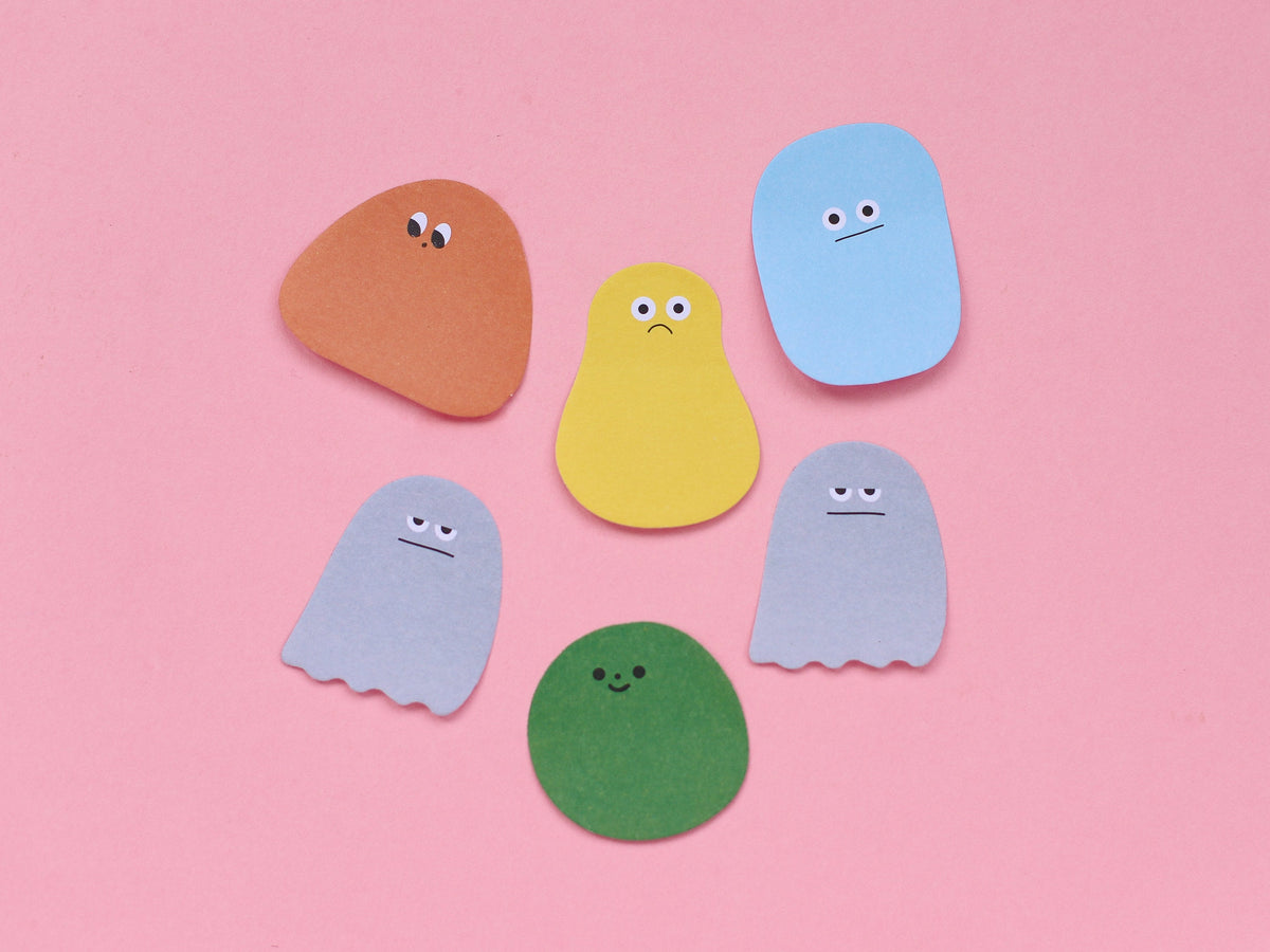 Cute Rainbow Blob Page Markers | Nikki's Supply Store