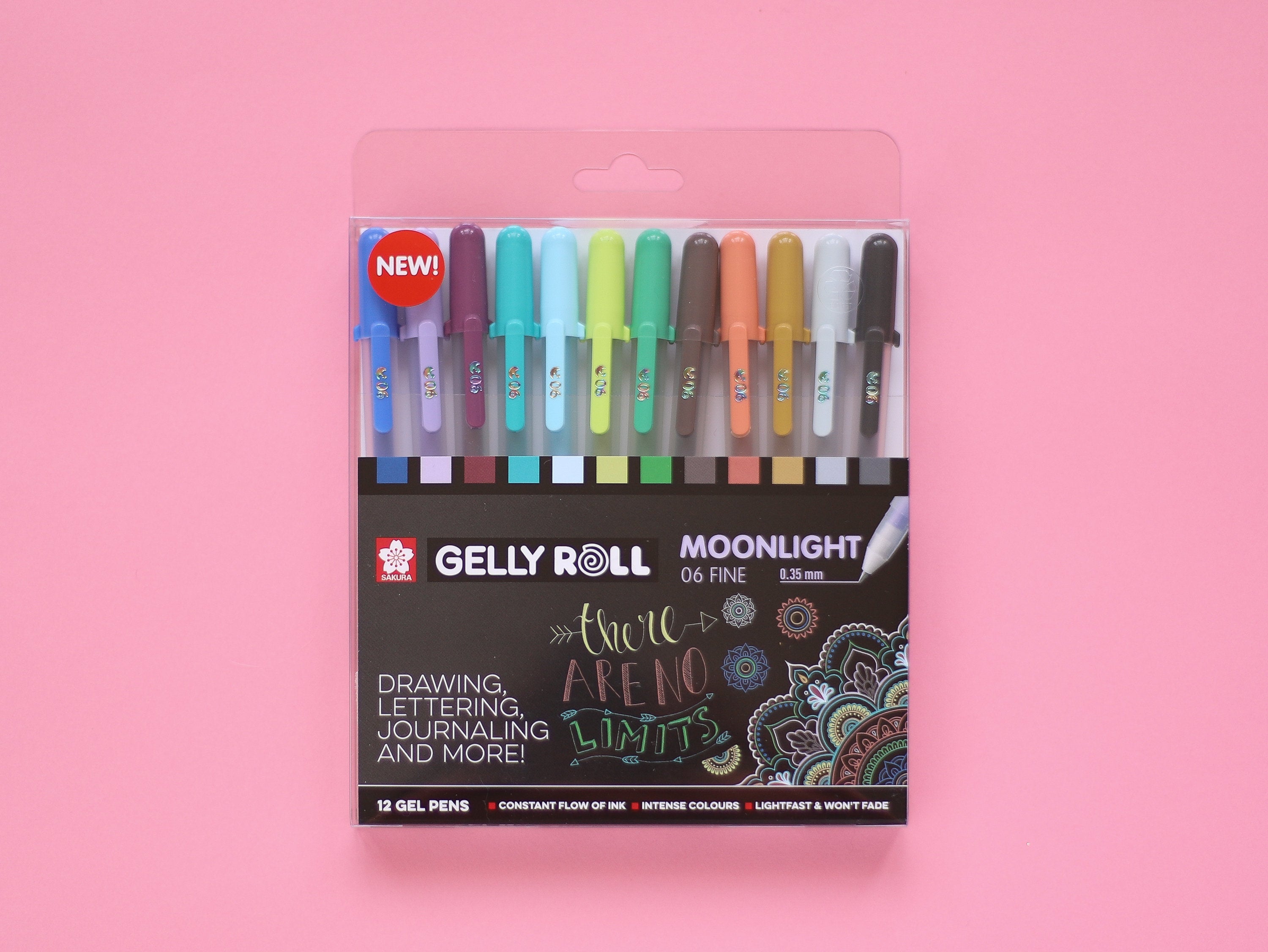 Sakura Gelly Roll Moonlight Muted Gel Pens