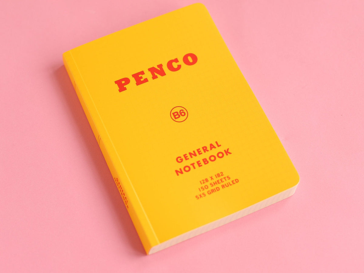 Penco B6 - Softcover Notebook - Gridded | Nikki's Supply Store